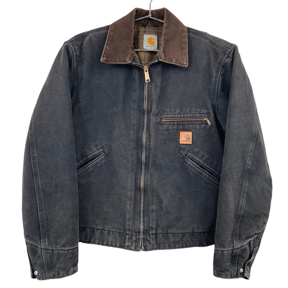 Carhartt Detroit Blanket Lined Work Jacket J97 BLK Si… - Gem